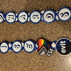 Customized Graduation Lei, Gift for Graduation, 2 Color Graduation Lei ...