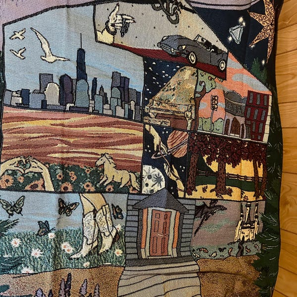 Eras House Blanket | Fan Art Tapestry Blanket Inspired by Music - Etsy