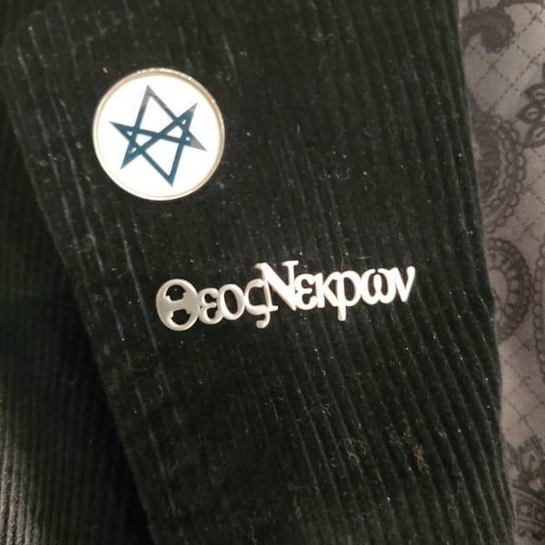 Personalized Jacket Collar Logo Pin, Engraved Company Logo Lapel Pin ...