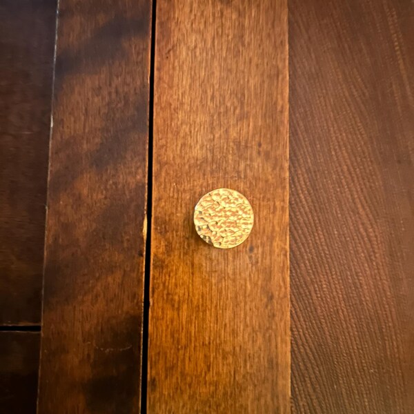 Bamboo Antique Brass Drawer Pulls, Art Deco Antique Gold Pulls, Forged ...