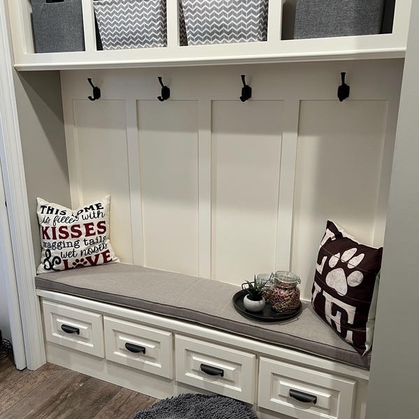 Kallax Bench Cushion Custom Cushions Bench Cushions Window Seat ...