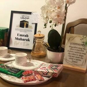 Personalized Umrah Mubarak Print Umrah Gift Digital Print Islamic ...