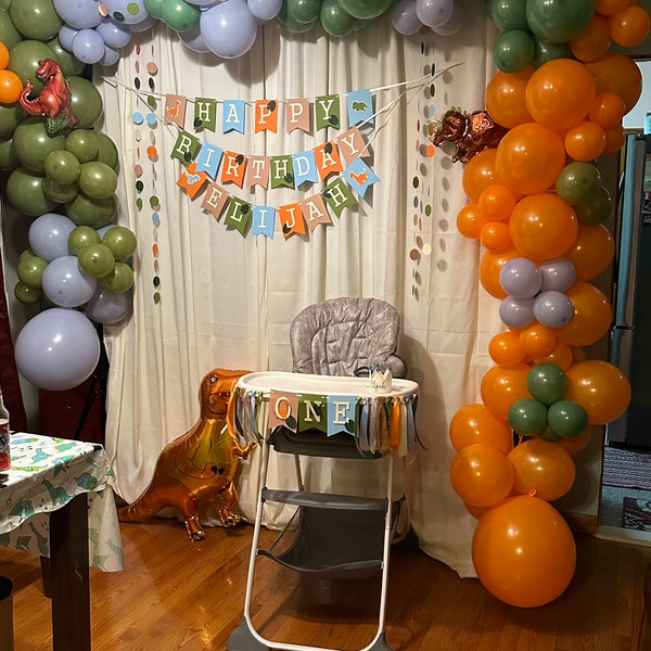 Dinosaur 1st Birthday Bundle - Oneasaurus Party Decorations - Etsy