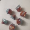 Jester's Gambit Dnd Dice Set D&D Dice Resin Dice Set Sharp Edge Dice ...