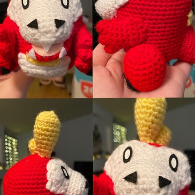 Fuecoco Crochet Amigurumi Pattern - Etsy