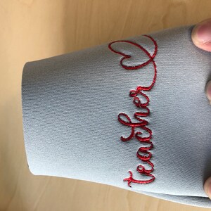 Teacher Embroidery Design, MACHINE EMBROIDERY, Teacher Love, Best ...