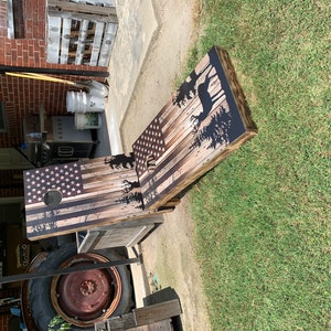 Tattered American Flag Vinyl Hood Wrap Bonnet Decal Sticker - Etsy