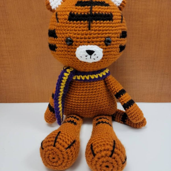 Alain the Tiger Amigurumi Crochet Pattern - Create Your Own Adorable ...