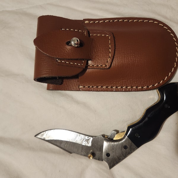 Damascus Sword Master Sword Short Sword With Sheath and Sword Belt Gift ...