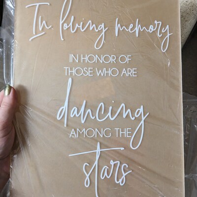 In Loving Memory in Honor of Those Who Are Dancing Among the Stars ...