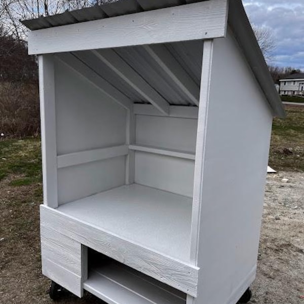 DIY Farmstand Plans Guide Tutorial PDF | Driveway Roadside Veggie ...