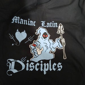 Maniac Latin Disciples Nation Shirt - 90s Oldschool Theme MLD Design ...