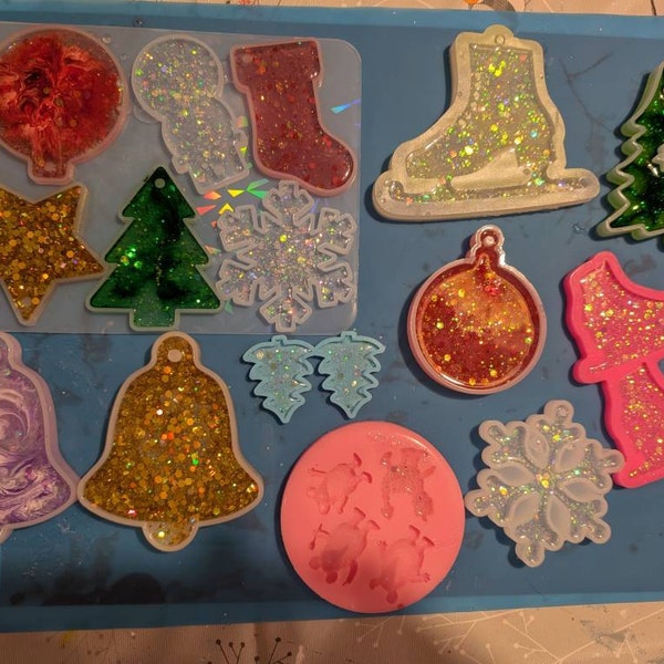 Heart Resin Mould Pocket Hug Heart Silicone Pocket Mould Heart Resin ...