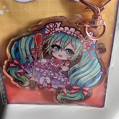 Vocaloid Hatsune Miku Acrylic Charms cute Kawaii Anime Acrylic Charm ...