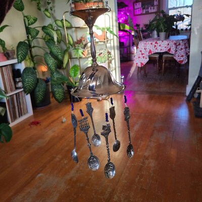 Fork Compass Windchime - Etsy