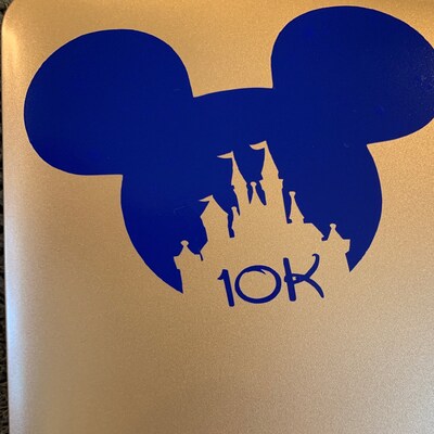 Disney Running Decal, Disney Marathon Decal, Run Disney Decal, Half ...