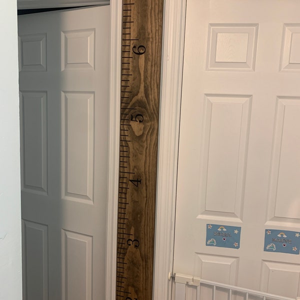 Loved Beyond Measure Growth Chart – Personalized Wooden Height Ruler ...