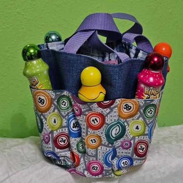 BINGO FABRIC BALLS Cards Game Night - 100% Cotton Fabric by the Yard or ...