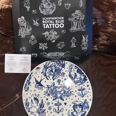 Royal Delft Blue Handpainted Cufflinks Round Windmill porceleyne Fles ...