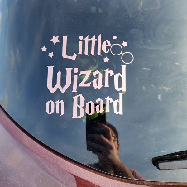 Little Wizard[s] on Board "customize-able Wizarding Font" - Baby on ...