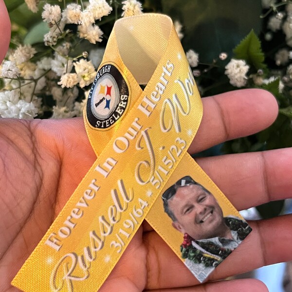 Memorial Ribbon, Personal Memorial Ribbons, Awareness Robbins, Custom ...