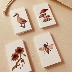 Nature Alphabet Flashcards / Watercolor Alphabet Cards / | Etsy Canada