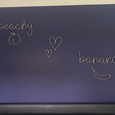 Wire glorious Chaos Sign Handmade Wire Words Names - Etsy