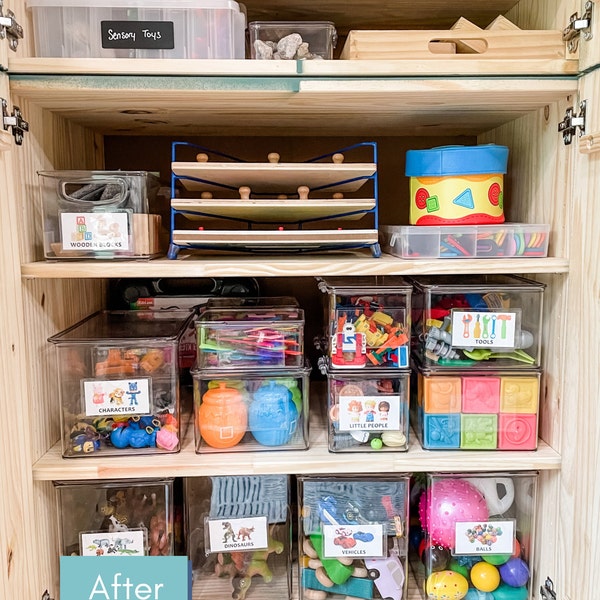 Printable Kids Arts & Crafts Labels for Organizing - Digital Download ...