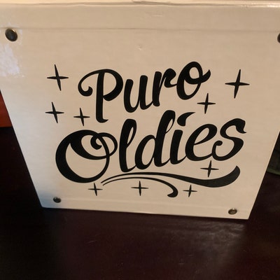 Puro Oldies 5x6 Vinyl Cut Transfer Decal, Laptop Stickers - Etsy