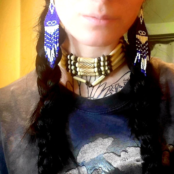 Metis Nation... Beaded Earrings. Native American. First Nations ...