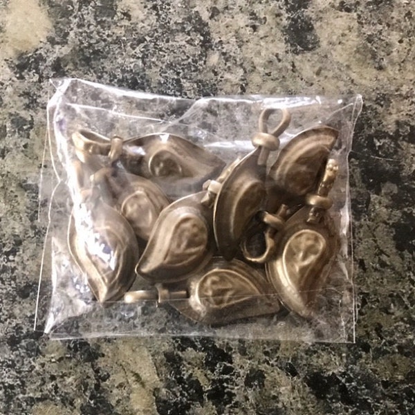 5 Big Waziri Vintage Style Spike Buttons DIY Findings Belly Dancing ...