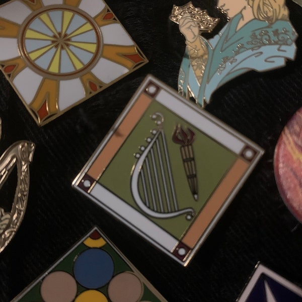 Finrod Felagund Sigil Enamel Pin | the Silmarillion | Lord of the Rings ...