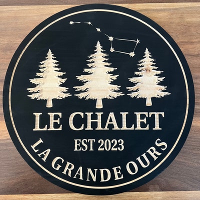 Custom Cottage Sign Wood Cottage Sign Anniversary Gift Welcome to Our ...