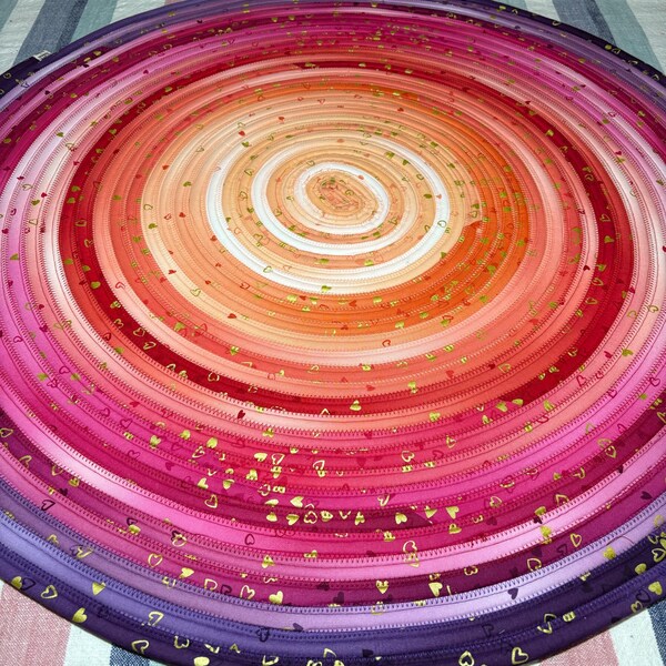 Glamp Camp Raspberry Cotton Fabric: Tent & Pine Tree Print - Etsy