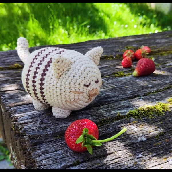 PATTERN: Crochet Chubby Cat Pattern - Etsy