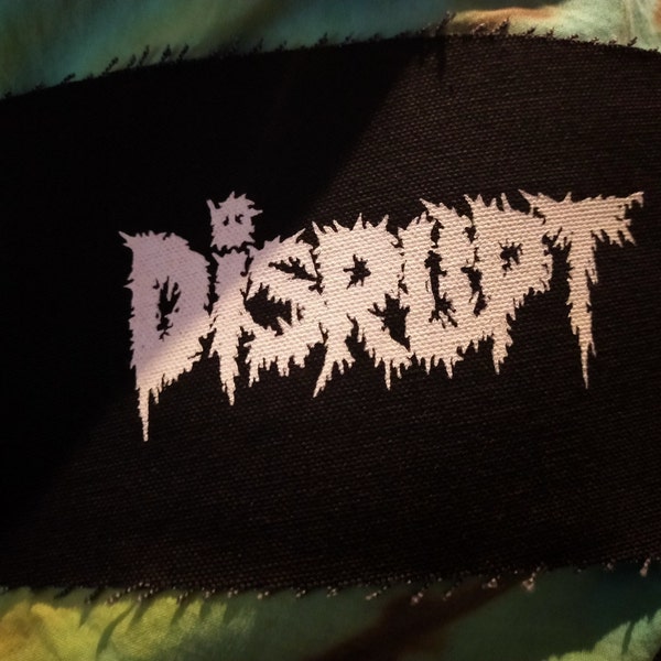 Disrupt Cloth Patch - Etsy