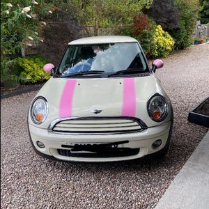 Mini Cooper Bonnet Stripes, Stripes for Hood, Racing Decoration Decals ...