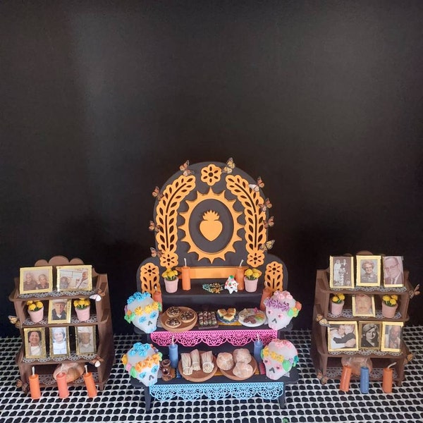 Miniature Altar Shrine Trastero Wood Blank Day of the Dead Nicho - Etsy