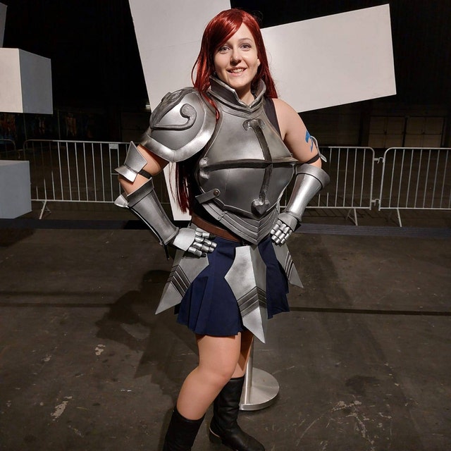 Erza Scarlet Heart Kreuz Armor Cosplay