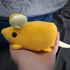 Cheese Mouse/rat Plush! Made to Order, Goofy Little Fella (cheesey If ...