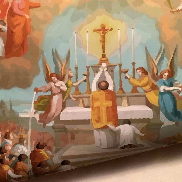 Reality of the Mass Poster | Catholic Mass Poster | Catholic Gifts ...