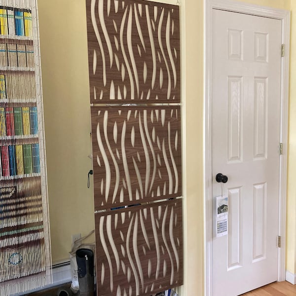 Fully Rotatable Wood Slats | Customizable Room Dividers | Adjustable ...