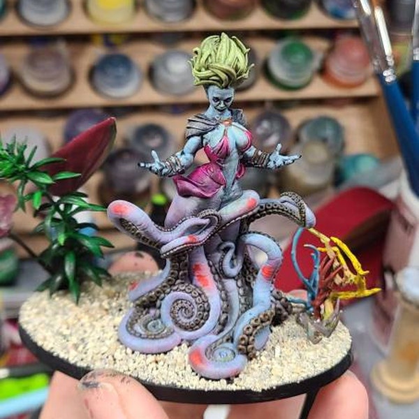 Cecaelia, Male and Female Resin Miniature - for D&D Dungeons and ...