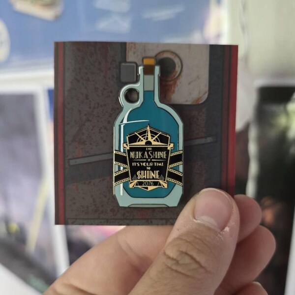 Fallout Enamel Pins - Fallout 2 3 4 New Vegas Shelter 76 - the Topps ...