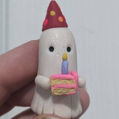 Cinnabon Boo Cinnamon Roll Coffee Sheet Ghost Mini Handmade - Etsy