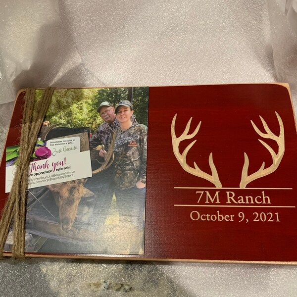 Camping Picture Frame | Hunting Picture Frame | Cabin Memories ...