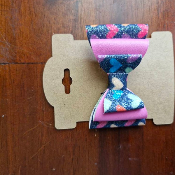 Bow Card SVG, Bow Display Card, Hair Clip Card DXF, Bow Card Template ...