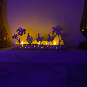 Three Kings Ornament Christmas Decorations for Home, 3 Wise Men Figures ...