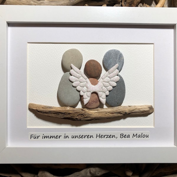 Pebble People - DIY Pebble Art Picture - Pebble Art Supplies - Natural ...