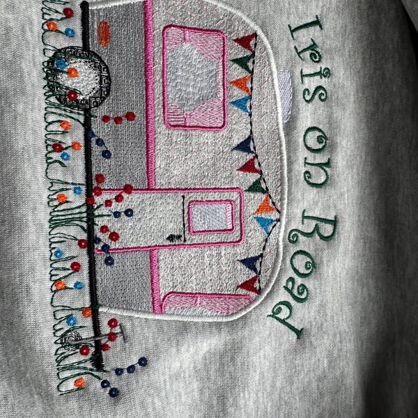 Sketch Caravan Machine Embroidery Design Set, Embroidery Machine ...